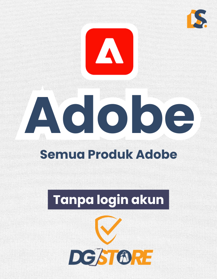 Pembayaran Berlangganan Semua Produk Adobe | Toko Digital Murah