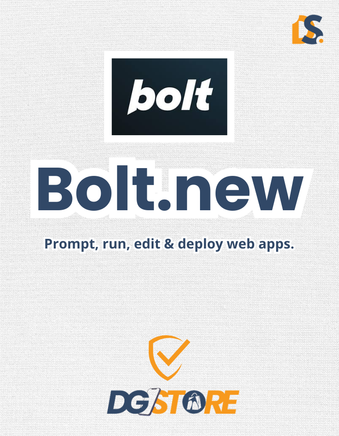 Jasa Upgrade bolt.new atau stackblitz.com Pro Bulanan dan Tahunan | Toko Digital Murah