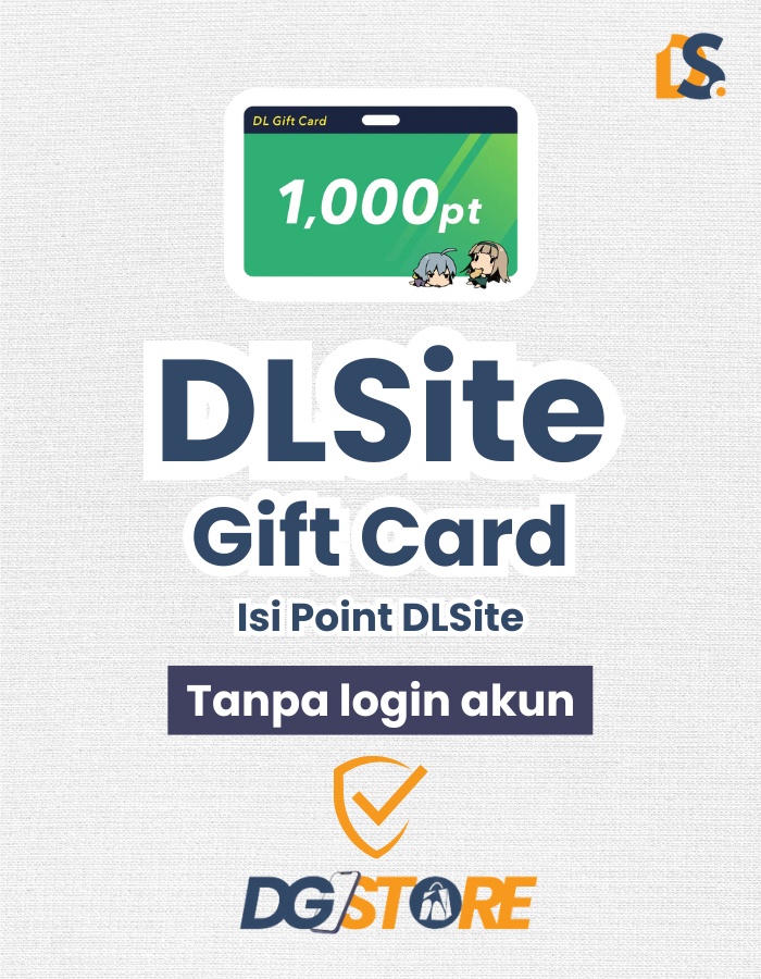 Isi Point DLSite Dengan Gift Card | Toko Digital Murah