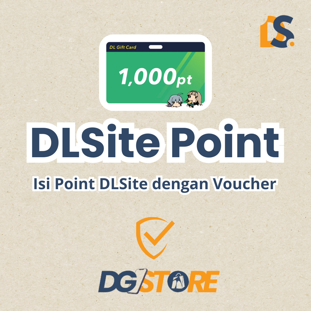 Cara Isi Point DLSite Dari Indonesia Dengan Voucher / Serial Code | Toko Digital Murah